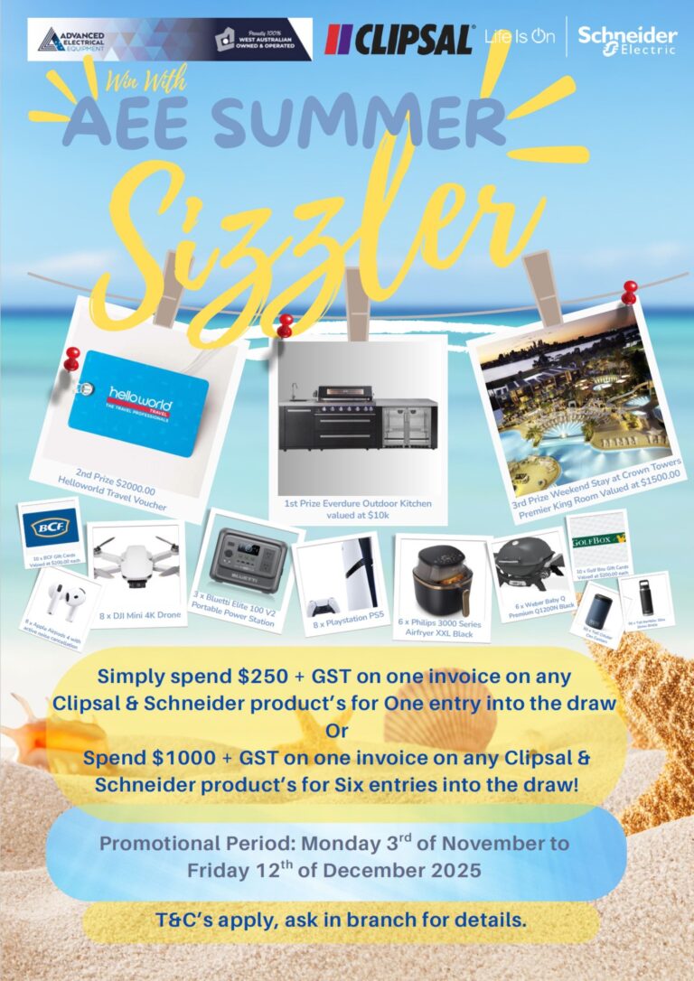 Clipsal Summer Sizzler Promo - Advanced Electrical Equipment